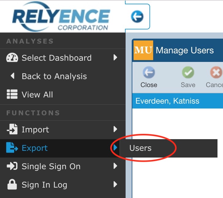 Importing and Exporting Users Importing and Exporting Users